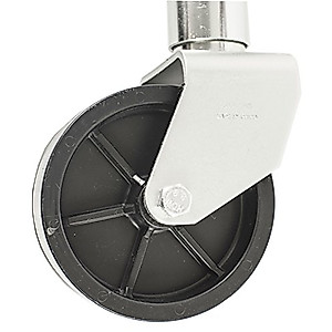 Jeremywell 2000lbs Trailer Jack with Double Wheel Swivel Tongue Twin Boat Towing 26" Length Lift