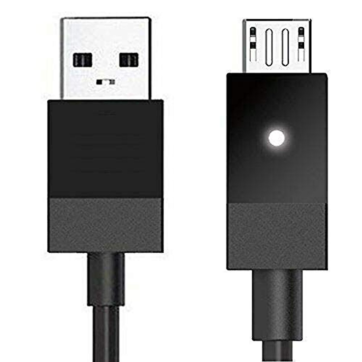 Akingdleo Replacement USB Charger Charging Cable for Xbox One S X Controller, Micro USB 2.0 Play Data Sync Charger Cord (9FT)