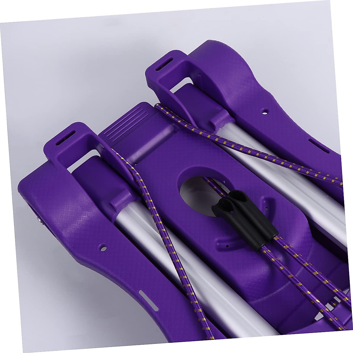 VILLCASE 1PC Folding Luggage cart Aluminum Hand Truck Collapsible Shopping cart Foldable Luggage cart Foldable Trolley cart Lug Trolley Hand Cart Travel Trolley case Aluminum Alloy Purple