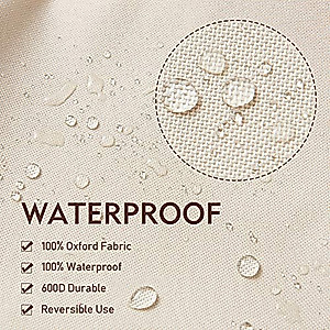 Bestalent Patio Chair Covers Outdoor Furniture Covers Waterproof Fits up to 32" W x 37" D x 36" H 2Pack