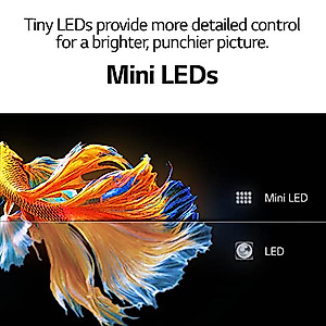 LG 65QNED99UPA Alexa Built-in QNED MiniLED 99 Series 65" 8K Smart UHD NanoCell TV (2021)