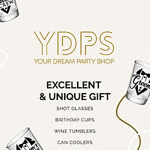 Groom and Groom's Crew Bachelor Party Shot Glass Set, 1 Groom and 11 Groomsman Shot Glasses Bachelor Party Decorations and Groomsmen Gifts, Team Groom Proposal, Bachelor Party Favors For Men -1.75oz