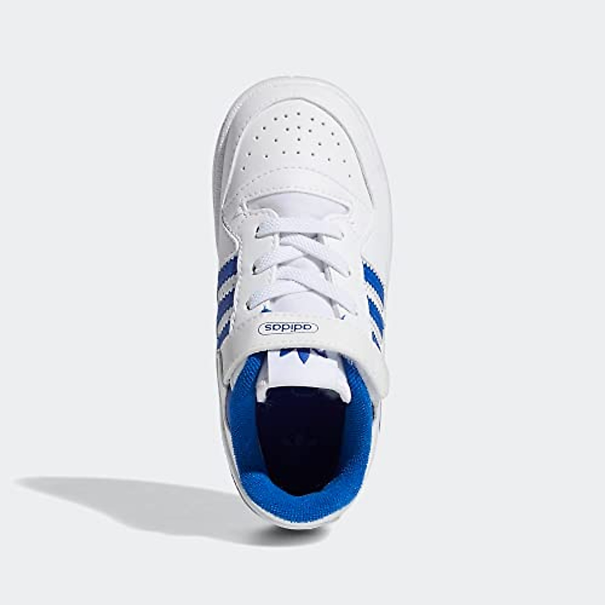 adidas Originals Forum Low Sneaker, White/Team Royal Blue/White, 6 US Unisex Big Kid