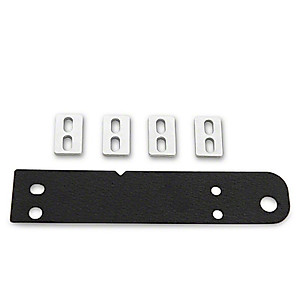 Redrock 4x4 Rock Crawler Rear Bumper with Tire Carrier; Textured Black Compatible with 87-06 Jeep Wrangler YJ & TJ