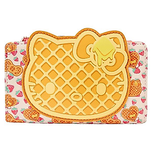 Loungefly Sanrio Hello Kitty Breakfast Waffle Flap Wallet