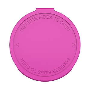 60 Dram CR Plastic Packaging Pop Top Containers - Child Resistant Travel Holder Vial Bottles - 75 qty (Pink)