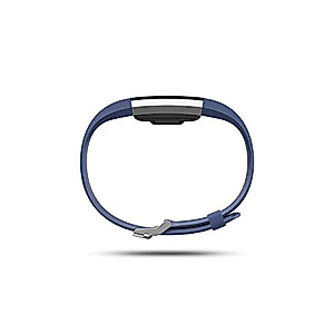 Fitbit Charge 2 Heart Rate + Fitness Wristband, Blue, Large (6.7 - 8.1 Inch) (US Version) (Renewed)