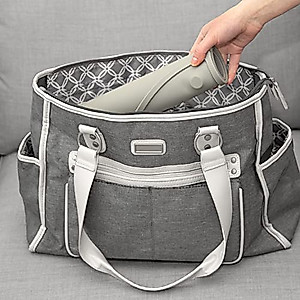 gasaré, Extra Large 22 x 11 Inches, Silicone Placemats for Toddlers, Placemats for Kids, Suction Cups, Raised Edges, Nonslip, Food Grade, BPA Free, Dishwasher Safe, Gray