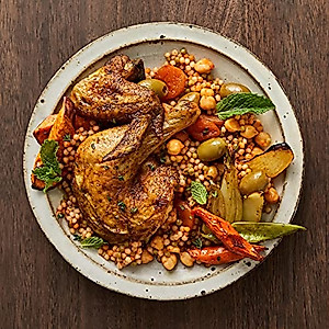 RiceSelect Tri-Color Pearl Couscous, Toasted Israeli-Style Pasta, Spinach and Paprika Flavored, 24.5 Ounce Jar (Pack of 1)