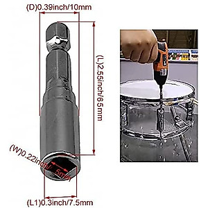 Jiayouy Drum Set Parts Hardware Pack 12pcs Bass Drum Claws & 54pcs Tension Rods(15mm-90mm) Cymbal Felts Hi-Hat Clutch Washer Sleeves and Base Wing Nuts Cymbal Replacement Accessories