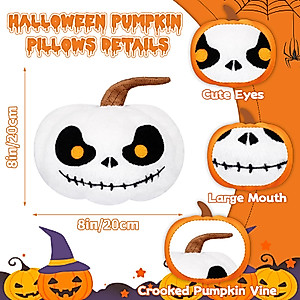 LMTGLDT Pumpkin Pillows,Pumpkin Shaped Throw Pillow,Cute Pumpkin Decor Stuffed Throw,Soft Pumpkin Plush Pillow for Party Home Decor