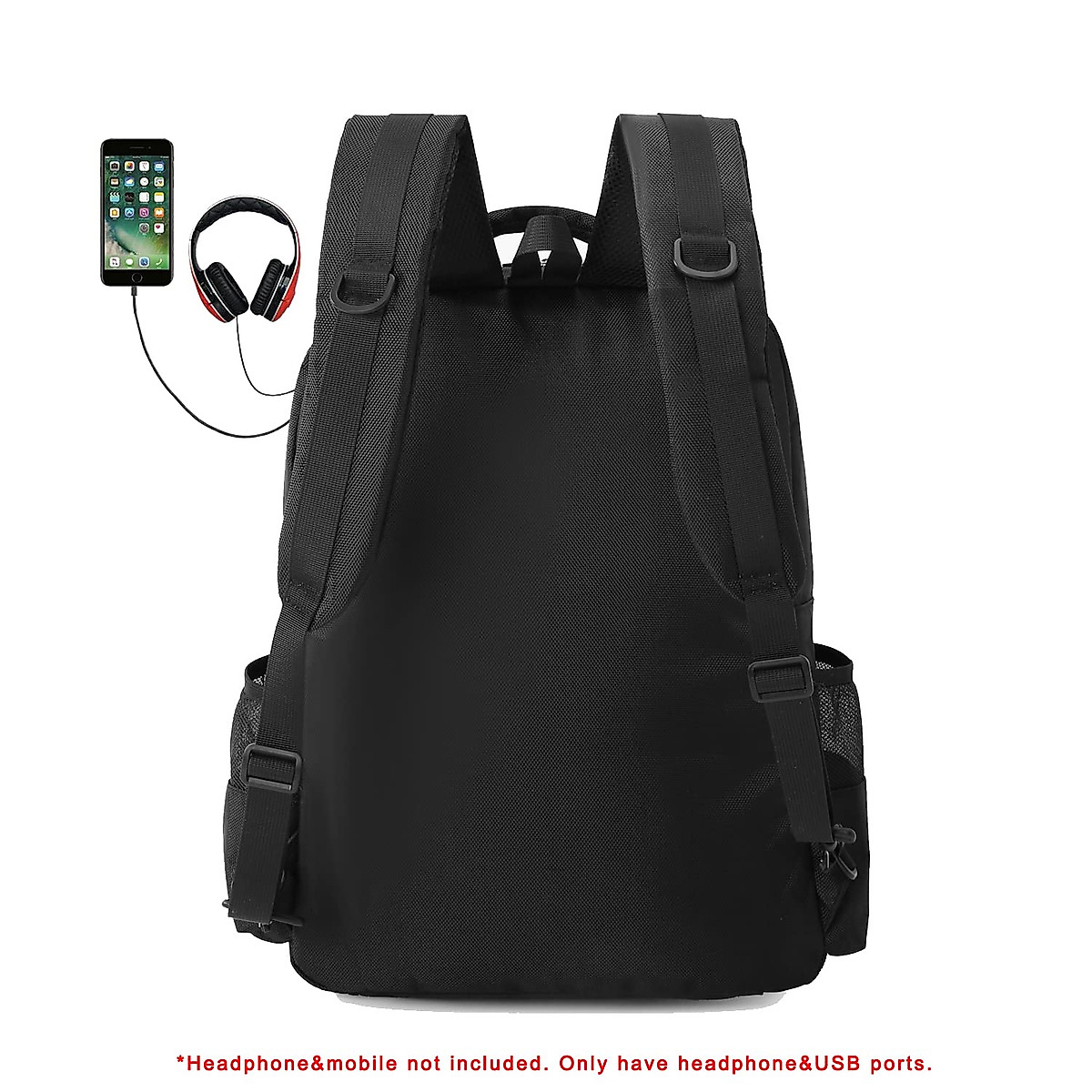 Travel Backpack Bag for Barbers and Hairstylist; Organizer Case for Clippers and Supplies Travel Bag for Barbers Tools with USB Port with PU