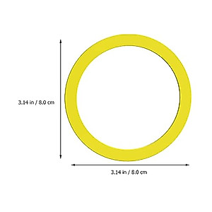 Angoily Toilet Tank Parts 2pcs Flush Valve Seal Silicone Rings Toilet Replacement Flushing Gasket Toilet Tank Parts Seal Rings Bathroom Toilet Repair Parts Toilet Parts Replacement Kit