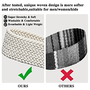 Fishent Stretchy Key Chain, Cute Keychain Wristlet, Woven Wrist Lanyard for Keys, Key Chains for Women Men Car Keys ID Badges Card Wallet Phone