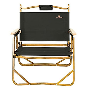 ROCK CLOUD Portable Folding Camping Chair Low Beach Chairs for Camp Lawn Hiking Sports Hunting
