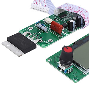 Spot Welder Module 9-12VAC 100A Time Control Welding Module Digital LCD Spot Welder Double Pulse Encoder