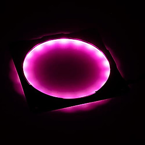 Phanteks (PH-FF120DRGBA_BK01) Halos Lux Digital LED 120mm Fan Frame Alum., Black