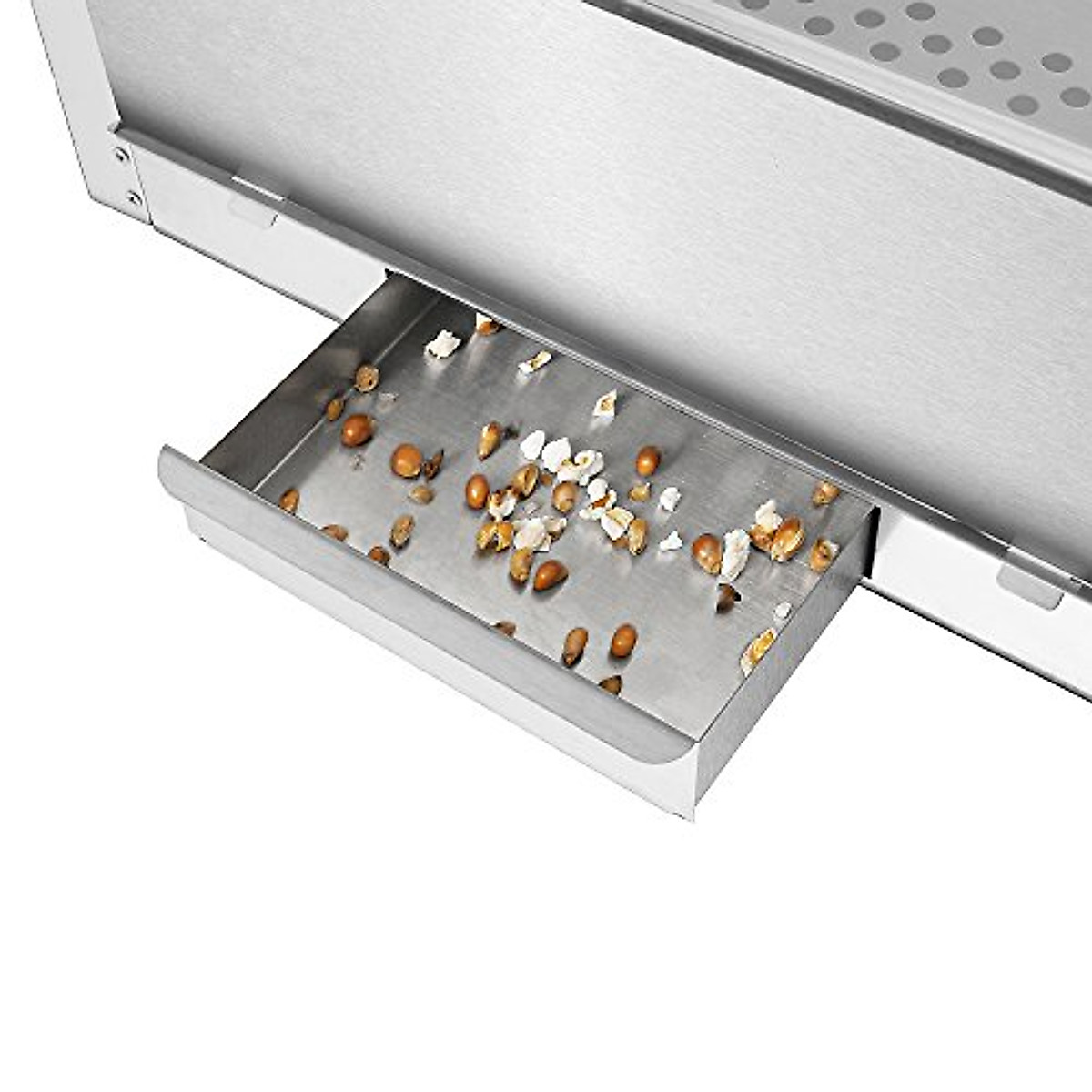 Hot and Fresh Countertop Popcorn Machine – 3 Gallon Popper – 8oz Kettle, Old Maids Drawer, Warming Tray, Scoop by Superior Popcorn Company (Black)