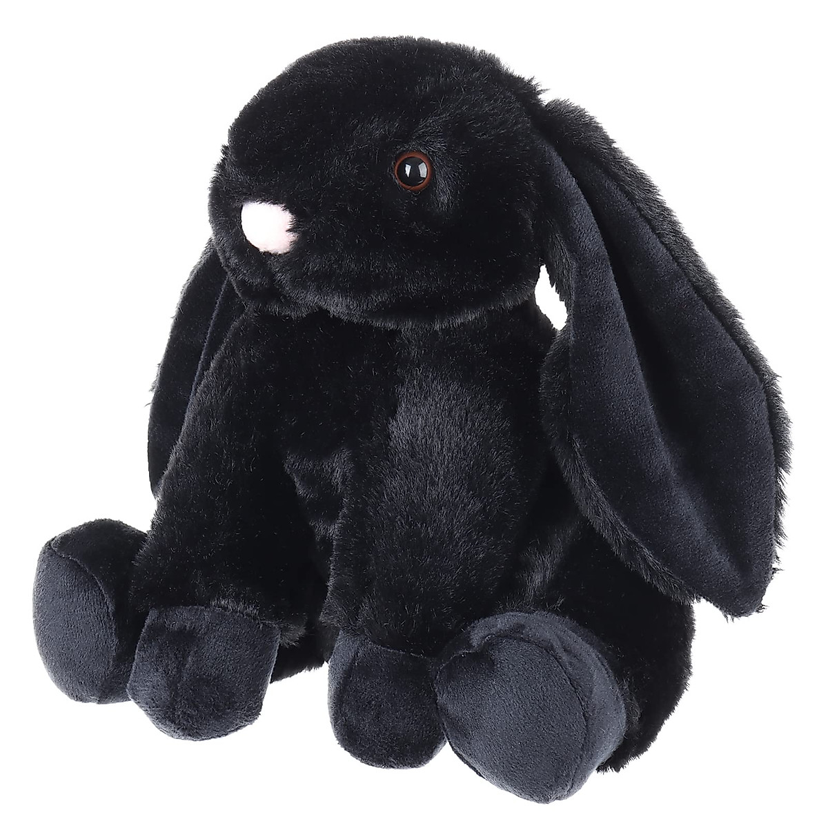 Apricot Lamb Toys Plush Navy Blue Bunny Rabbit Stuffed Animal with Fluffy Soft Ears (Navy Blue Bunny, 8 Inches)