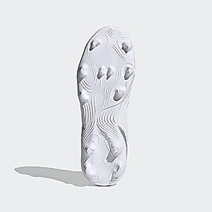 adidas Copa Sense.3 Firm Ground Soccer Shoe, White/Blue/Legacy Indigo, 11 US Unisex Little Kid