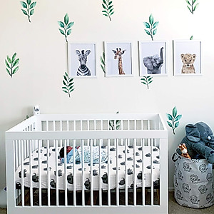 Little Sleepy Head Waterproof Crib Mattress Pad, 2” Ventilated Soft Memory Foam Topper for Toddler Bed Mattress or Crib Padding, Removable Washable Non-Slip Cover