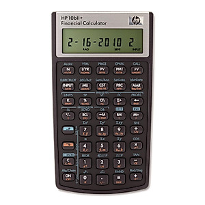 10bII Financial Calculator 12-Digit LCD 10bII Financial Calculator, 12-Digit LCD by HP