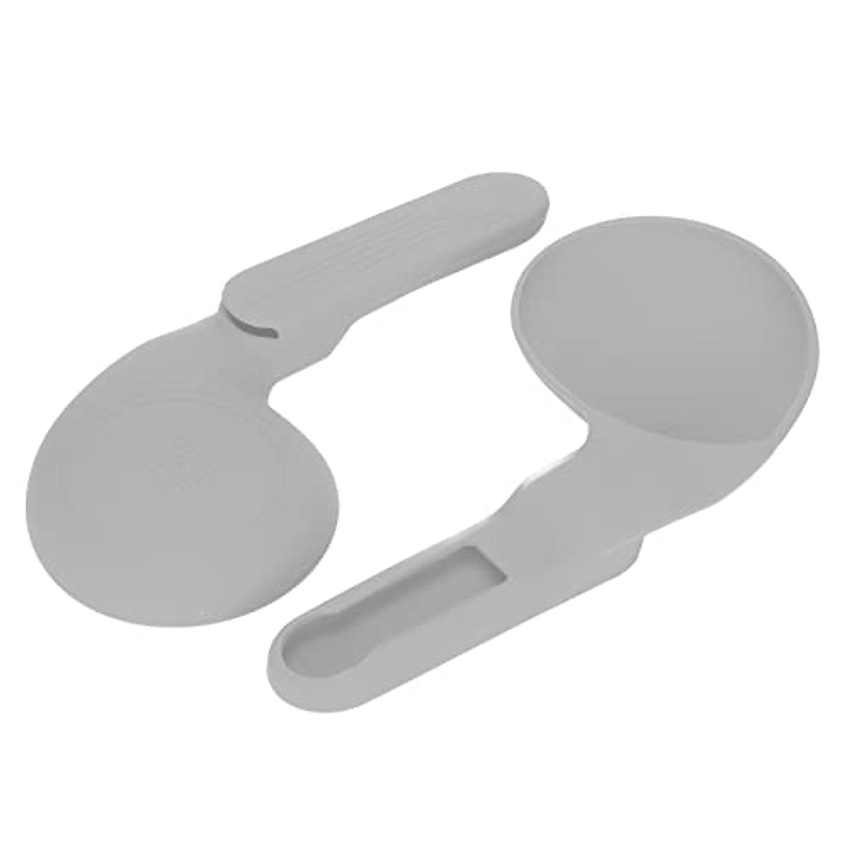 Silicone Earmuffs Replacement VR Silicone Earmuffs Enhance Earphone Sound Earphone Extension Cover for Oculus Quest 2(Grey)