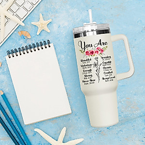 Christian Gifts for Women, Birthday Gifts for Women - Religious Gifts for Women, Inspirational Gifts for Women - Christmas Gifts for Women, Female - Friendship Gifts for Women Friends 40Oz Tumbler