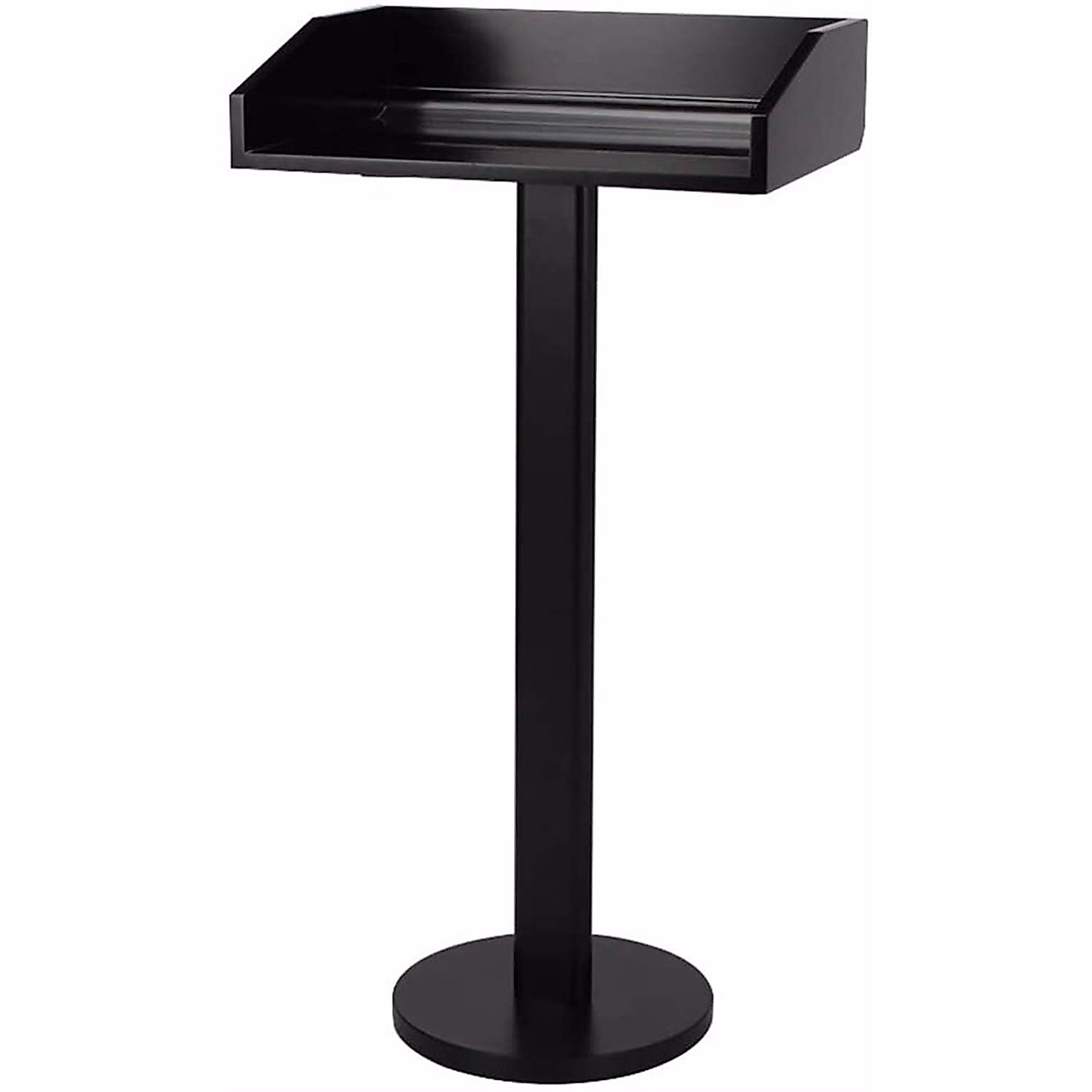 Lectern Podium Stand,Full Floor Lectern Hotel Restaurant Entrance Podium Welcome Table Speaking Stage Master of Ceremonies Office Supplies
