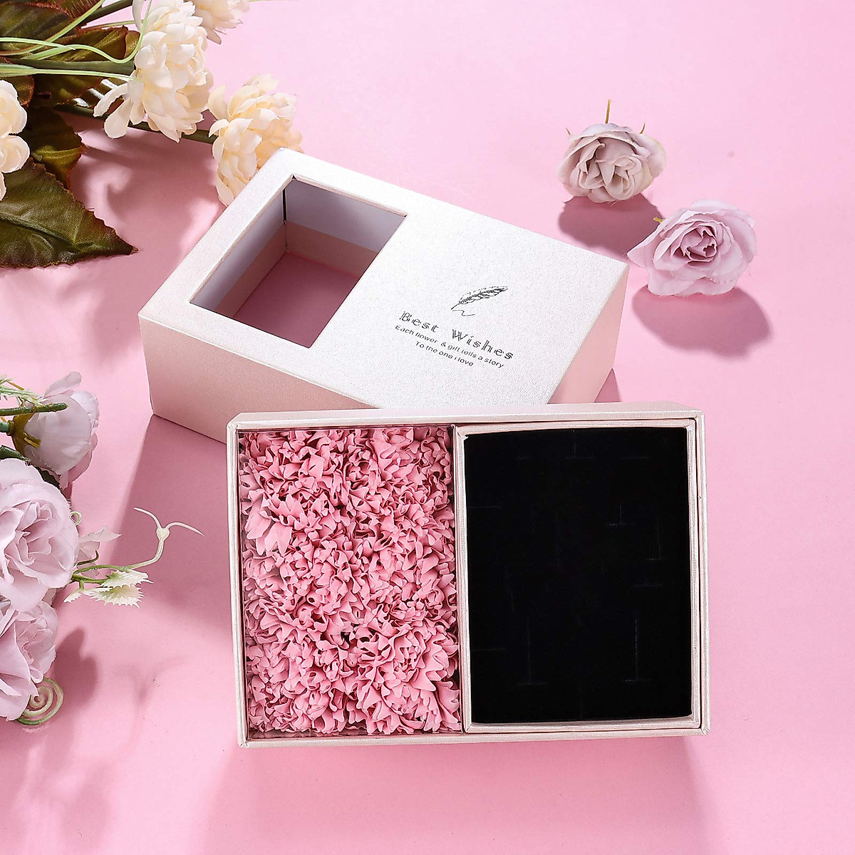 Zomodia Mothers Ring Personalized 4 Simulated Birthstones Engraved 4 Names Anniversary Promise Ring for Her Family Jewelry Gift for Grandma (9)