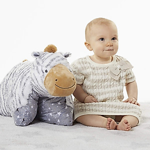 Pillow Pets Naturally Comfy Zebra Stuffed Animal Plush Toy