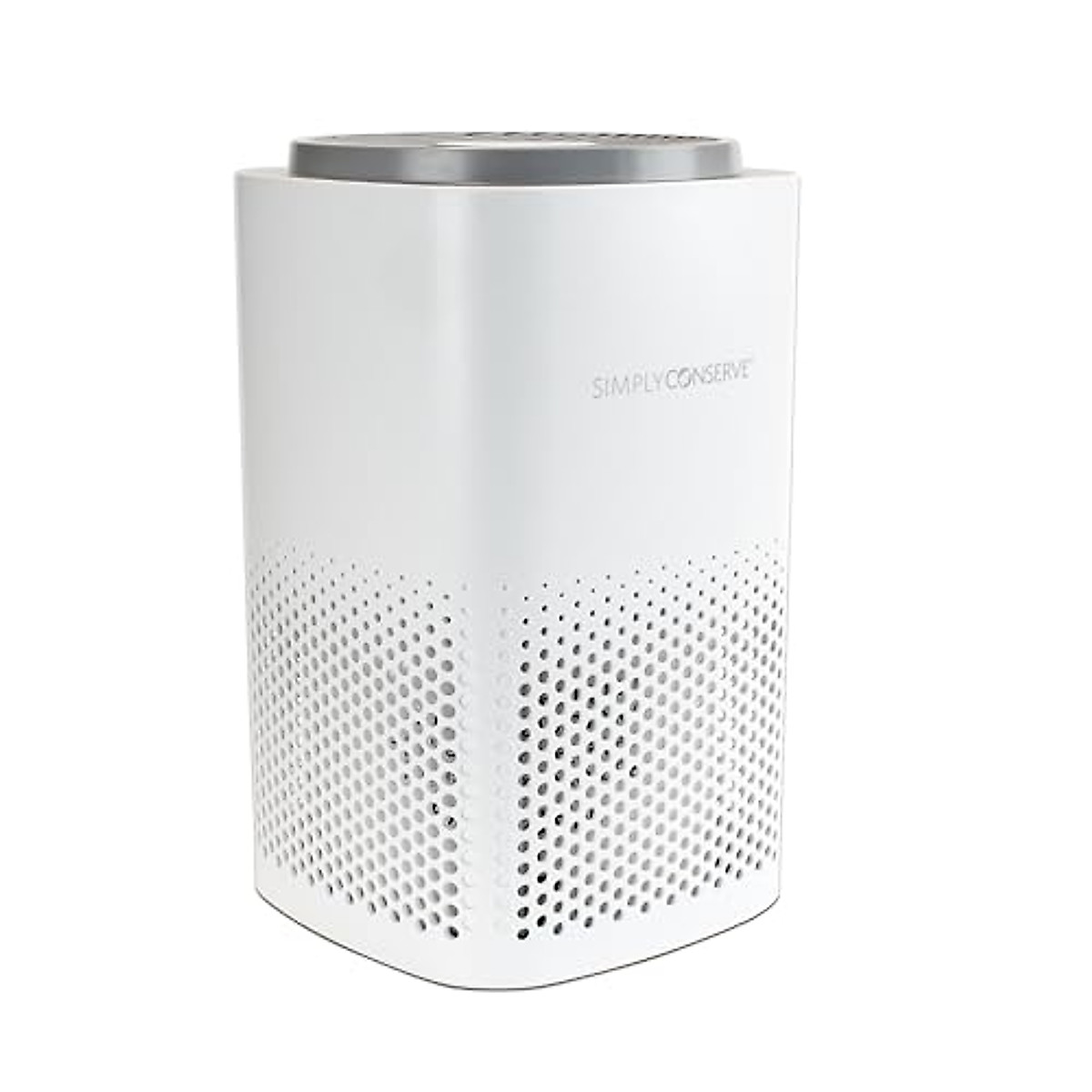 Simply Conserve Energy Star Tabletop Air Purifier for Home Cleans 6,960 ft3 per hour, True HEPA - 13 Filter, in White with Energy Saving Controls