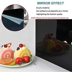 Tirifer Disposable Paper Cup Dispenser, Acrylic Coffee Cup and Lid Storage Organizer Holder, Coffee Milk Tea Shop Restaurant Accessories Christmas Party Supplies, 3 Compartments