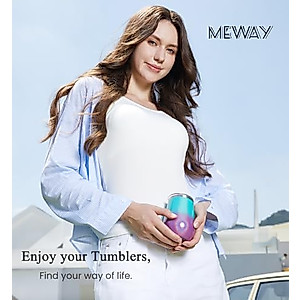 MEWAY 12oz Stainless Steel Wine Tumbler with Lid - Double Wall Vacuum Insulated Swig cups for Hot and Cold Drinks, Ideal for Coffee, Beer, Wine gifts for Women under 10 dollars(Black Leopard,1)