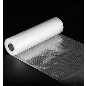 Beeiee Vacuum Sealer Bags for Food Saver 10" x 16', Seal a Meal, Rolls with BPA Free,Heavy Duty,Great for vac storage, Meal Prep or Sous Vide (10" x 16')