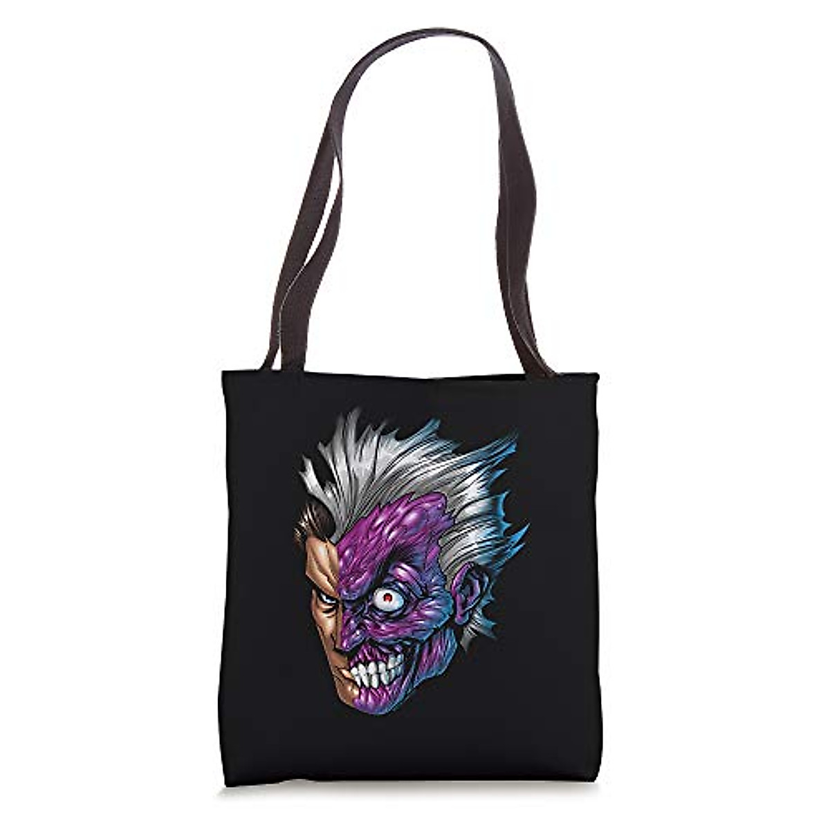 Batman Two-Face Just Face Tote Bag
