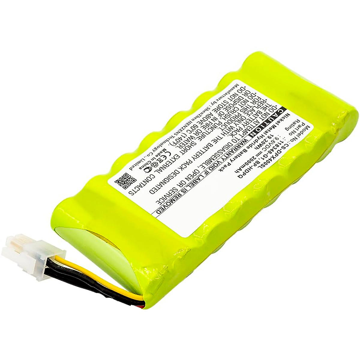 ALLC Replacement Battery for Dranetz HDPQ-Guide/HDPQ-Visa/HDPQ-Xplorer/HDPQ-Xplorer400,PN:118348-G1/BP-HDPQ,2000mAh
