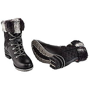 ROSSIGNOL 1907 Megeve Black Edition Boots Black UK 7 (US Women's 9) B