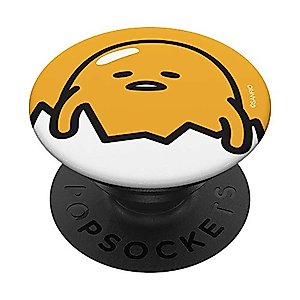 Gudetama Cracked Shell PopSockets Stand for Smartphones and Tablets PopSockets PopGrip: Swappable Grip for Phones & Tablets