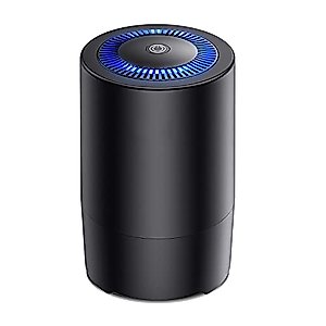 Air Purifiers for Bedroom, Compact MELEDEN HEPA Air Purifier Air Filter for Pollen Dust Smoke Pet Hair, Portable Air Cleaner for Bedroom Kitchen Baby Room