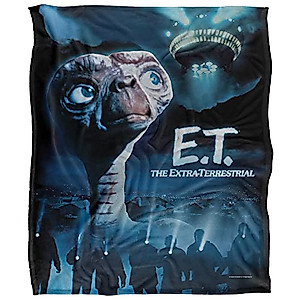 Et Title Officially Licensed Silky Touch Super Soft Throw Blanket 50" x 60"
