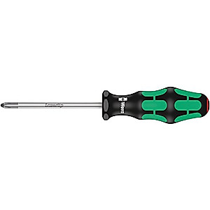 Wera - 5105650001 Kraftform Plus 334/6 Screwdriver Set with Rack and Lasertip, 6-Pieces