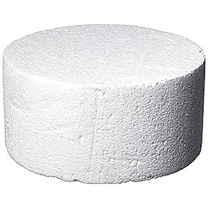 Golda's Kitchen Round Cake Dummy - 8" × 4"H