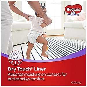 Huggies Little Movers Baby Diapers, Size 3 (66 Count)