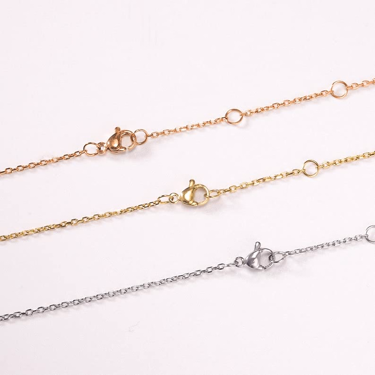 Jecivila Personalized Name Necklace with Heart 18K Gold Plated Nameplate Necklace Custom Name Customized Jewelry Gift for Women