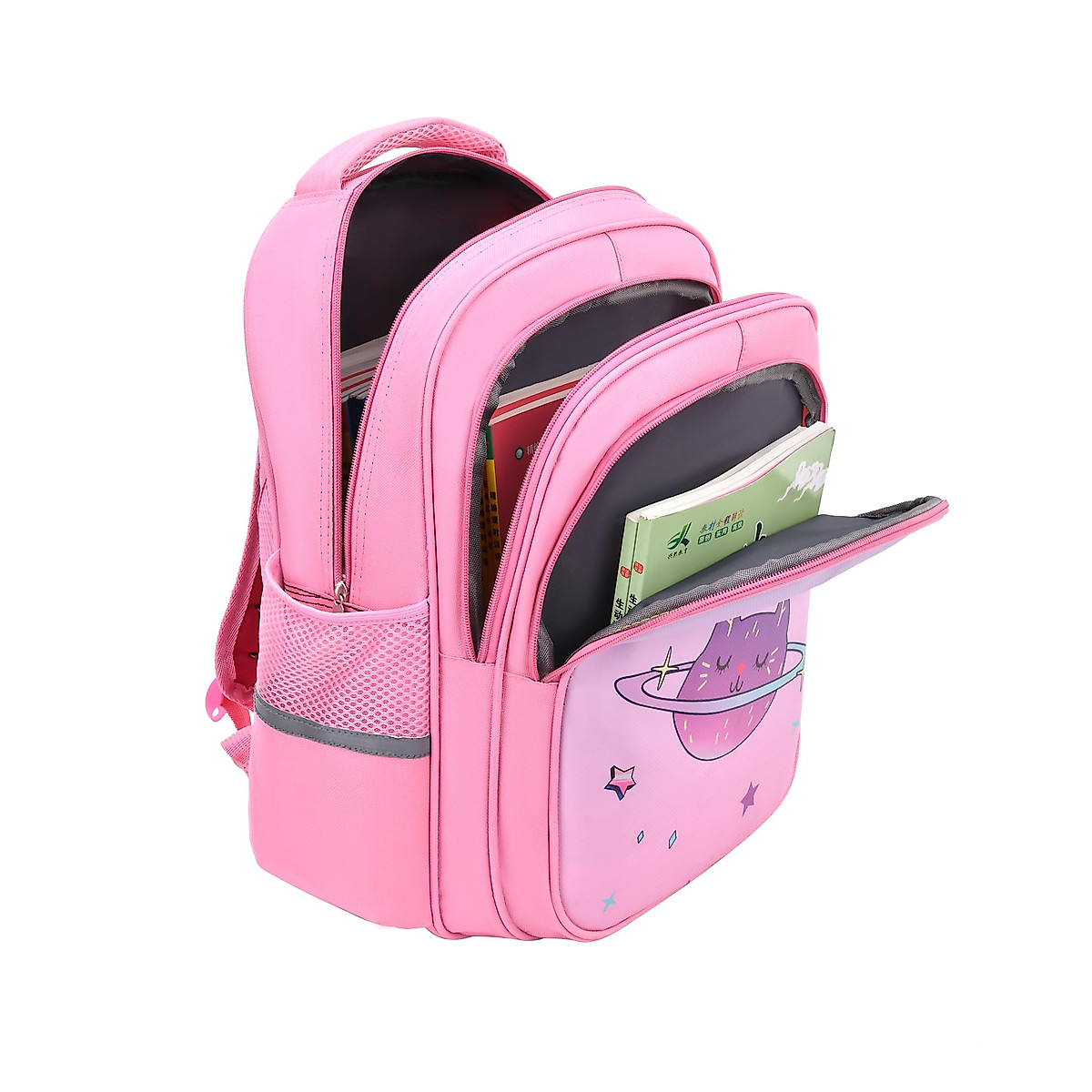 HSD Hope Surged 15.5" Kids Backpacks for Girls Kindergarten Preschool Elementary School Bag Girls Backpack Lightweight Cute Large Capcity