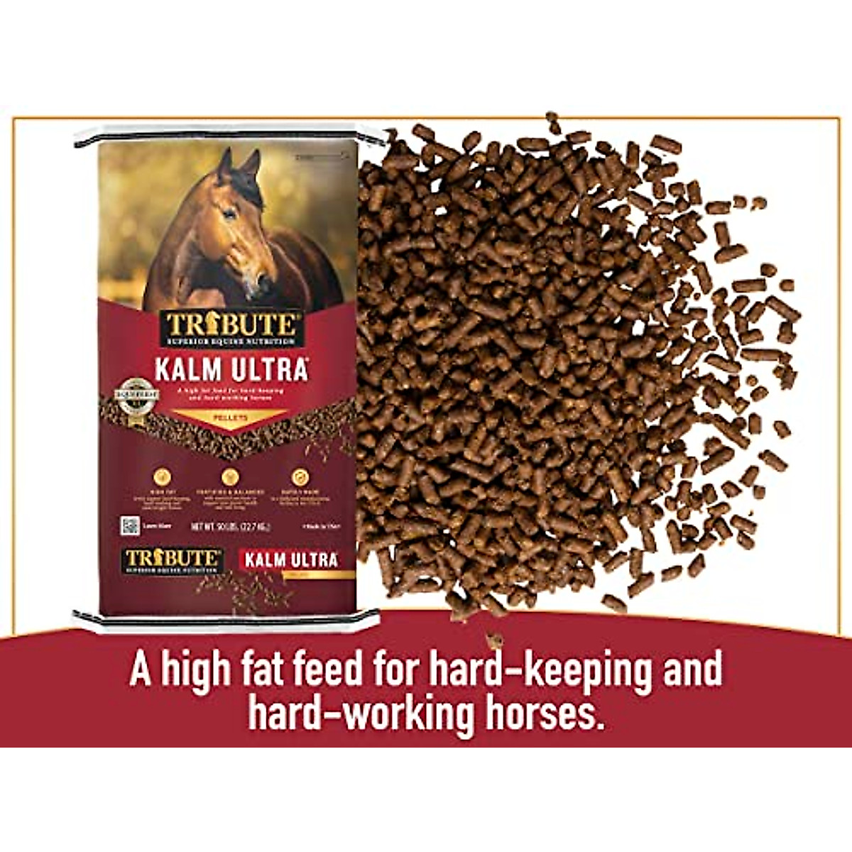 TRIBUTE Kalm Ultra for Horse, 50 lb