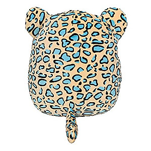 Squishmallows Official Kellytoy Plush 8" Liv The Teal Leopard - Ultrasoft Stuffed Animal Plush Toy