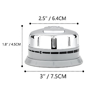 only fire Burner Knobs, 3PCS Gas Control Knobs Replacement for Weber Genesis 300 Series Gas Grills (Year 2011-2016 Models)