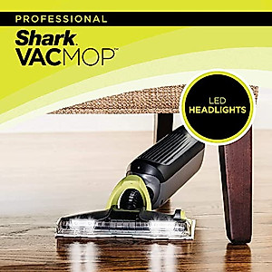 Shark VM252 VACMOP Pro Cordless Hard Floor Vacuum Mop with Disposable Pad, Charcoal Gray (Renewed)